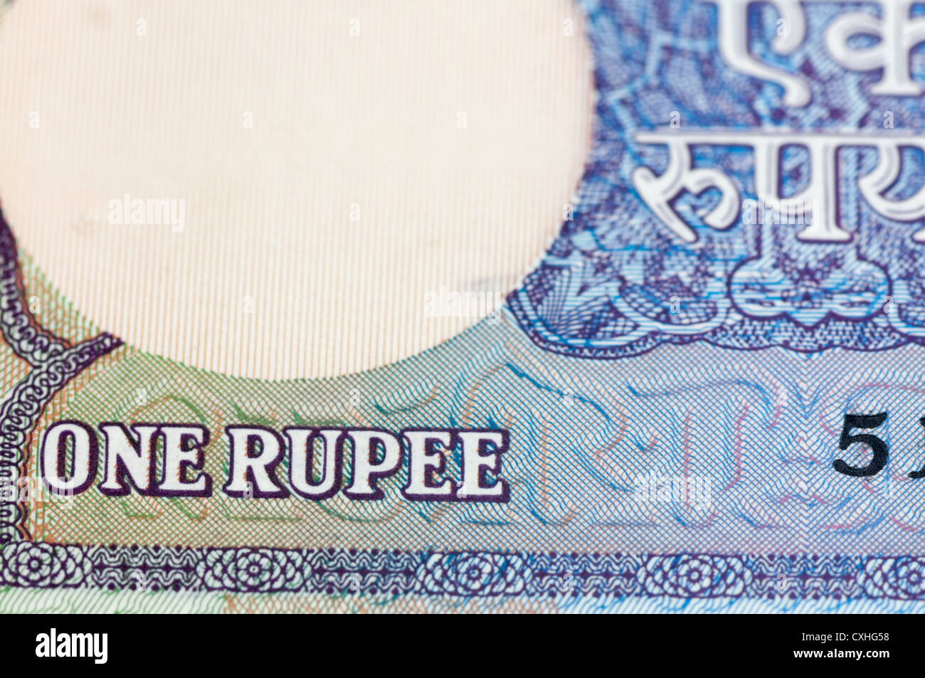 Indische Rupie Banknote Stockfotos und -bilder Kaufen - Alamy
