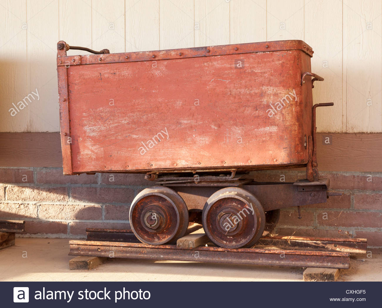 Old Mine Rails Stockfotos und -bilder Kaufen - Alamy