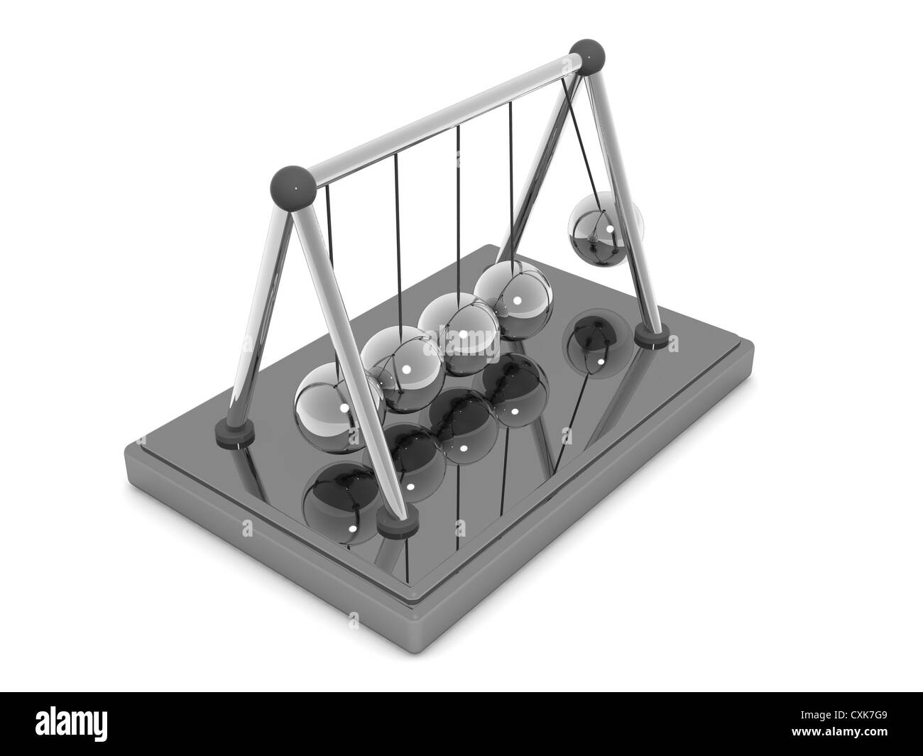 Perpetuum mobile. 3D Stockfotografie - Alamy