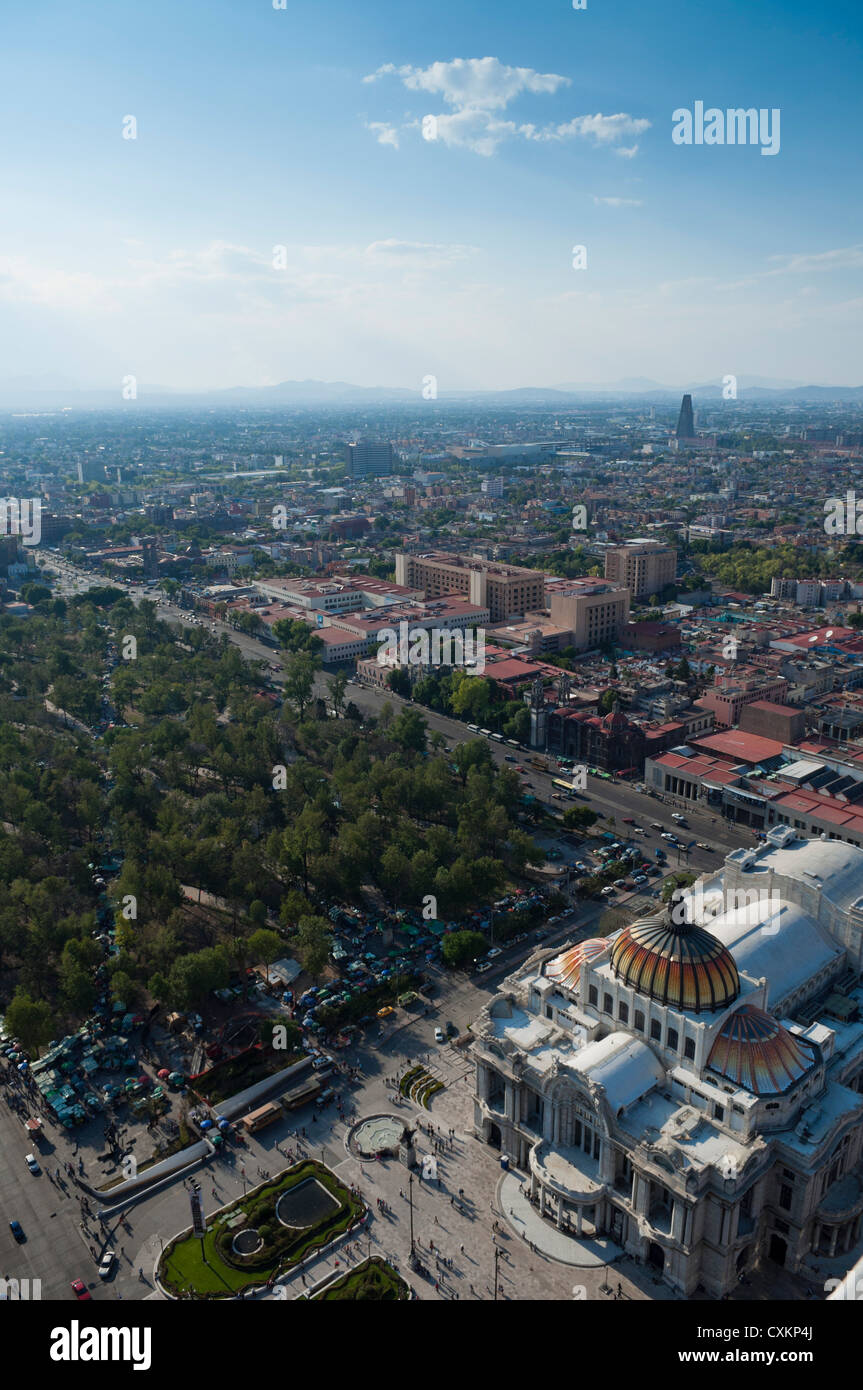 Overhead view central mexico city -Fotos und -Bildmaterial in hoher ...
