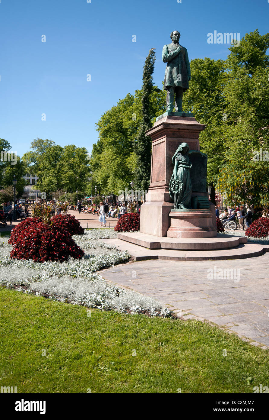 Johan Ludvig Runebergin Muistomerkki und Johan Ludvig Runeberg-Denkmal ...
