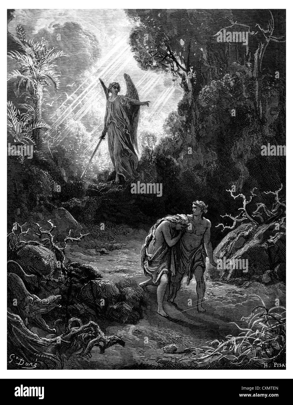Er vertreibung aus dem paradies -Fotos und -Bildmaterial in hoher Auflösung – Alamy