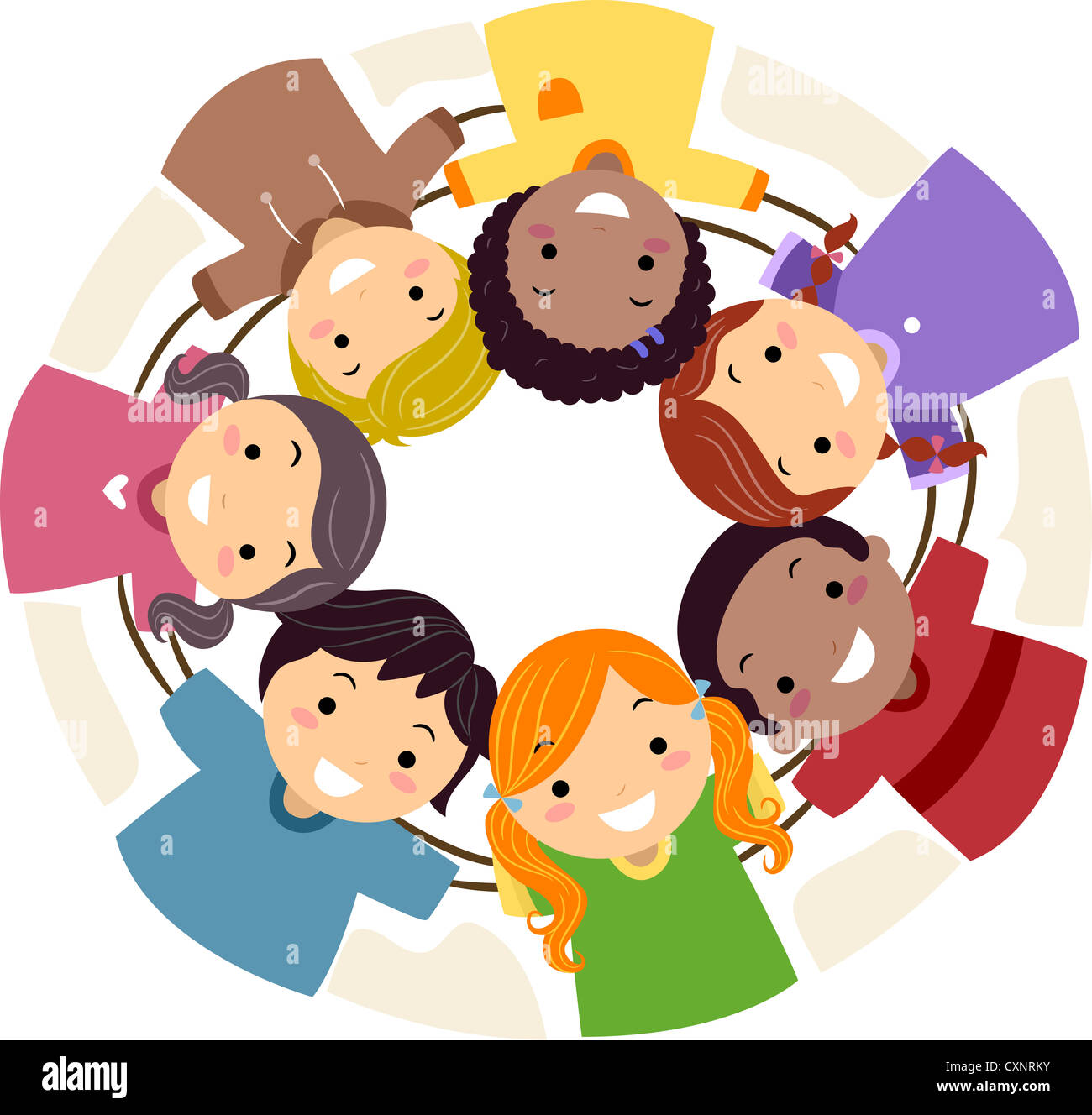 Friendship Clipart Stick Stockfotos und -bilder Kaufen - Alamy