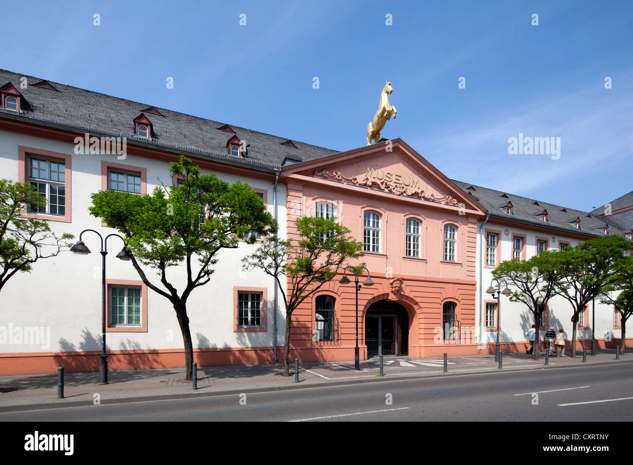Landesmuseum Mainz, nahen Rhein Landesmuseum, ehemalige Golden-Ross ...