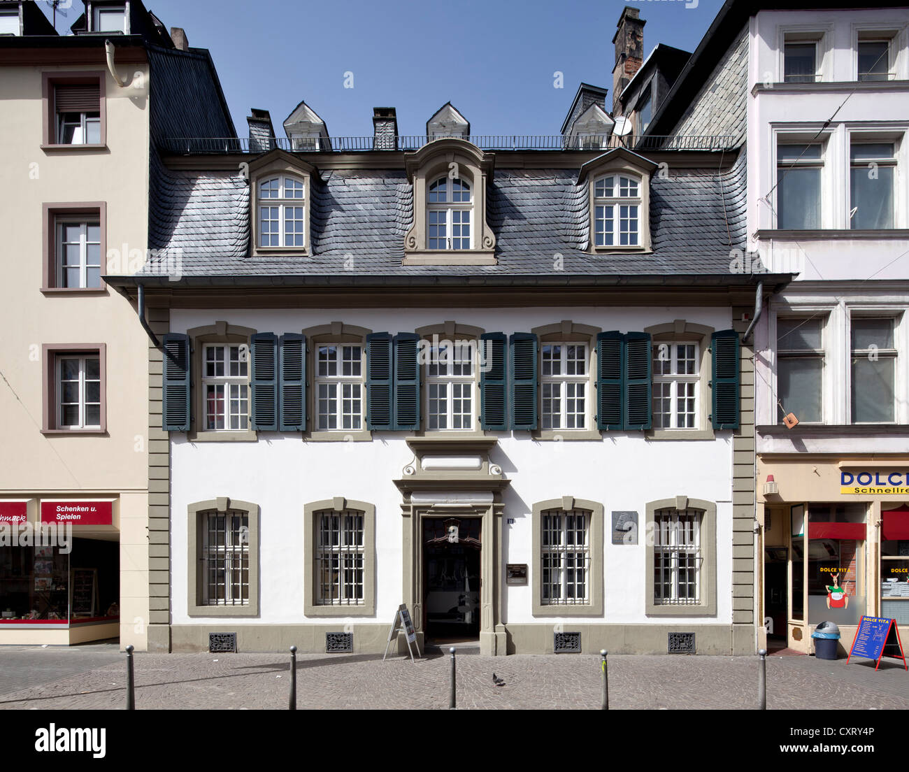Karl-Marx-Haus, dem Geburtsort von Karl Marx, Karl-Marx-Museum, Trier ...