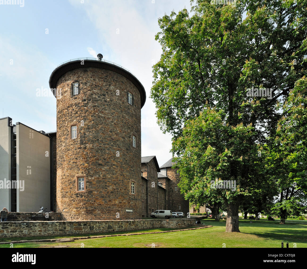Rathaus im Landgrafenschloss Burg, Butzbach, Hessen, Deutschland ...