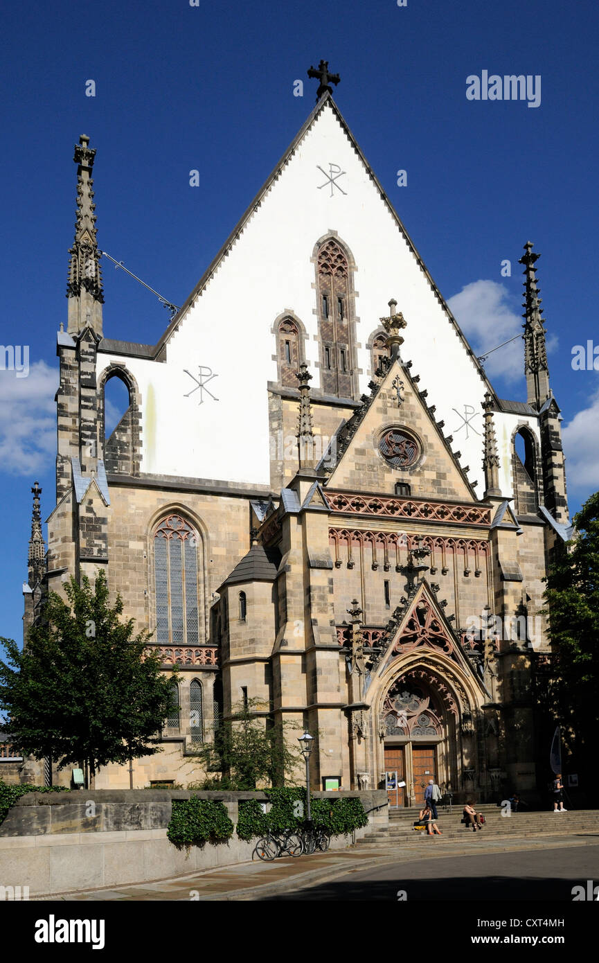 Thomaskirche, Thomaskirche, Leipzig, Sachsen, Deutschland, Europa ...