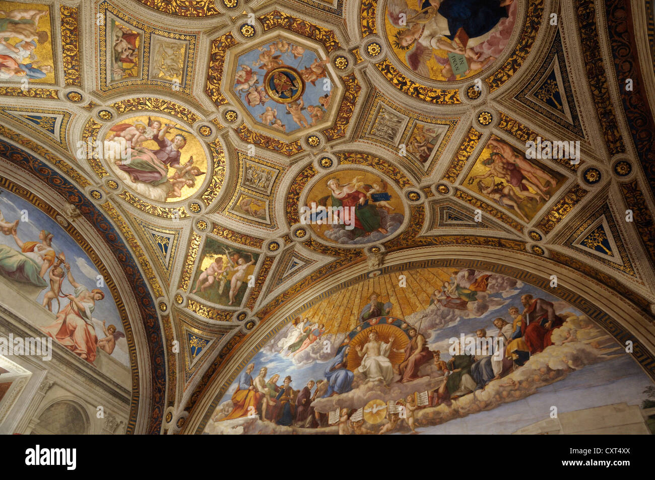 Deckenmalerei Vatikan Stockfotos und -bilder Kaufen - Alamy