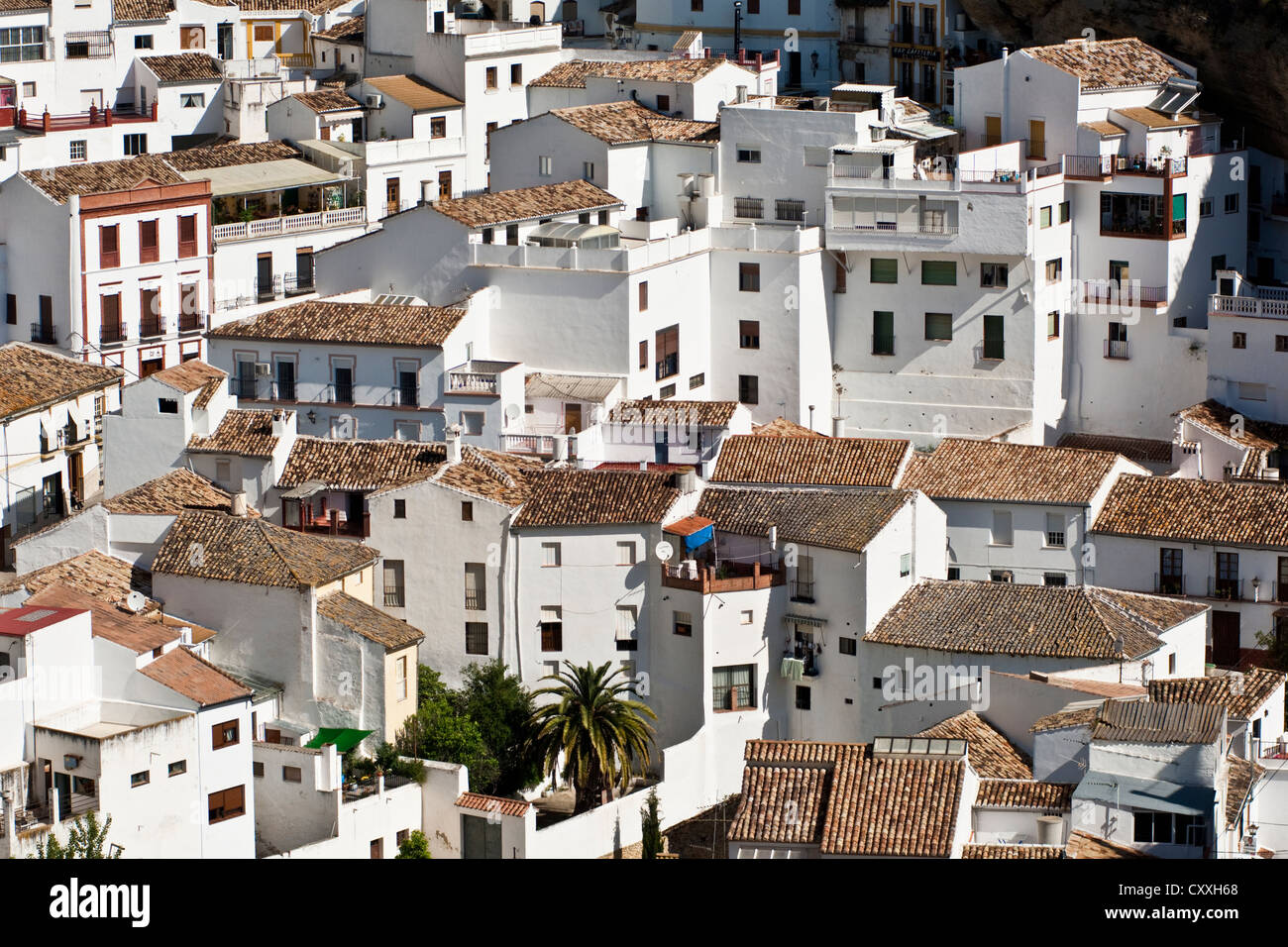 Panoramablick von setenil de las bodegas -Fotos und -Bildmaterial in ...