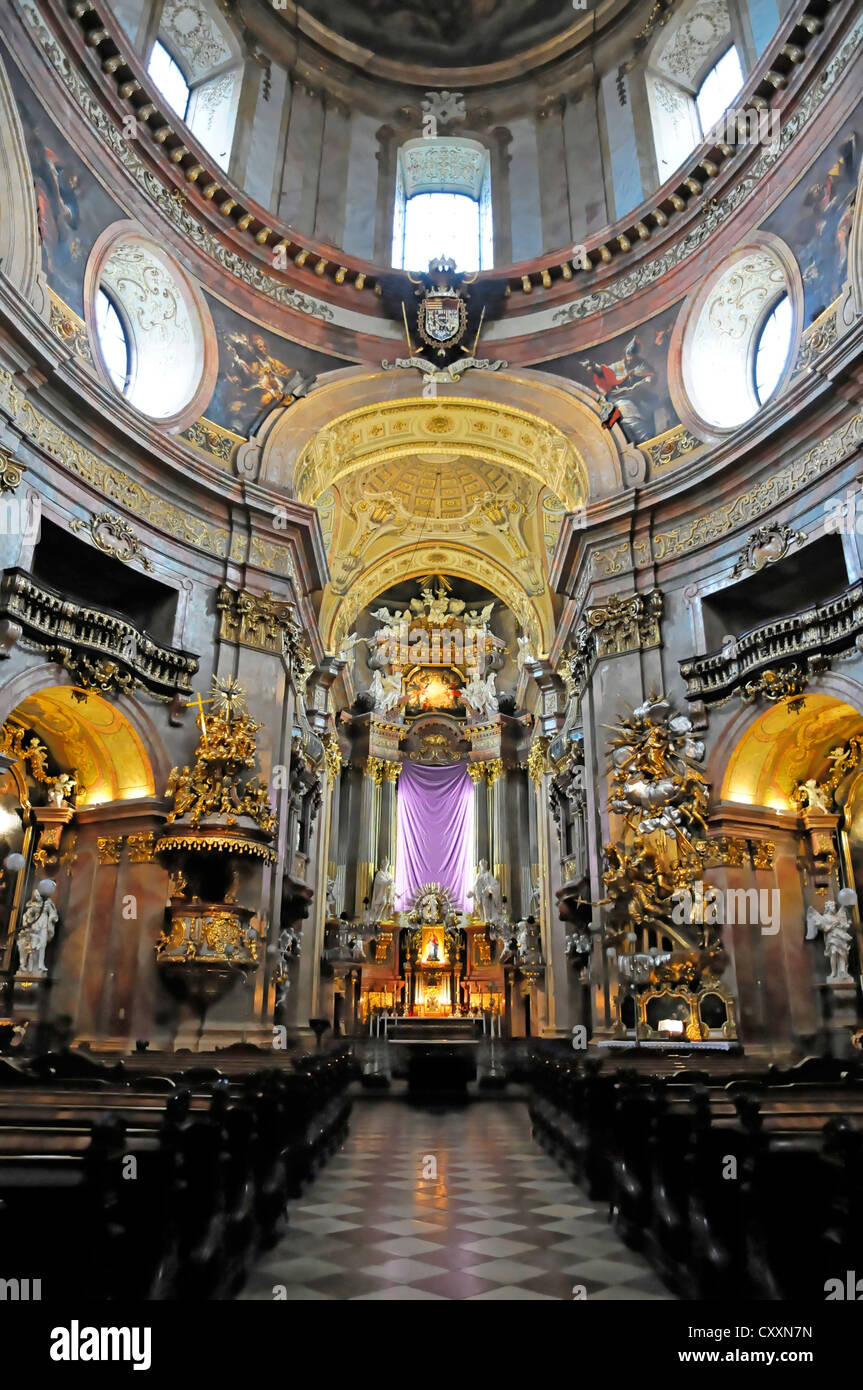 Innenansicht, Church of St. Peter, Peterskirche, abgeschlossen im Jahre ...