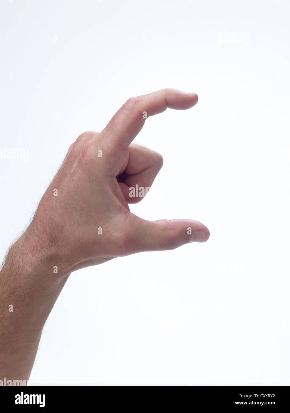 Hand sign forefinger -Fotos und -Bildmaterial in hoher Auflösung ...