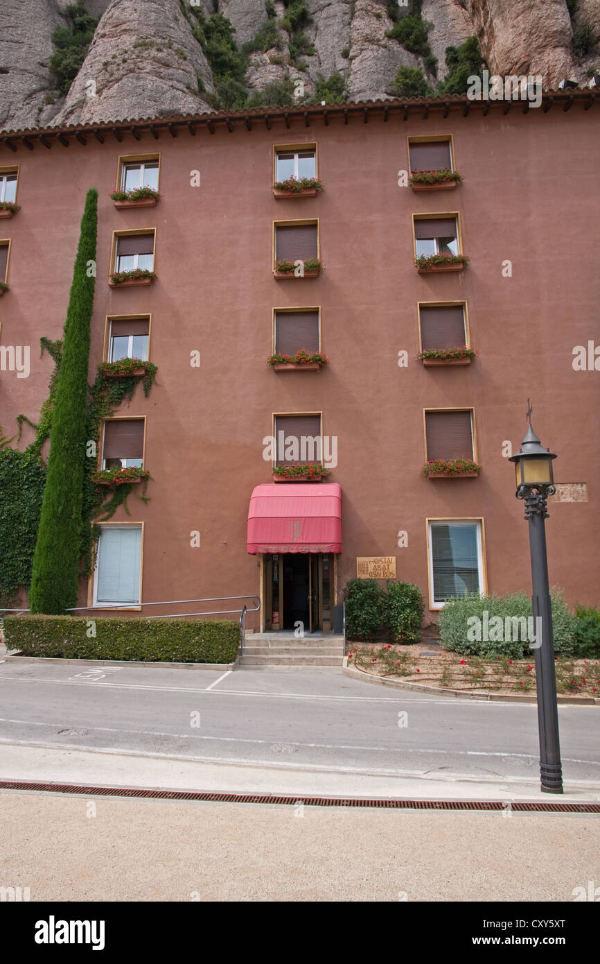 Hotel Abat Cisneros Montserrat, Katalonien, Spanien Stockfotografie - Alamy