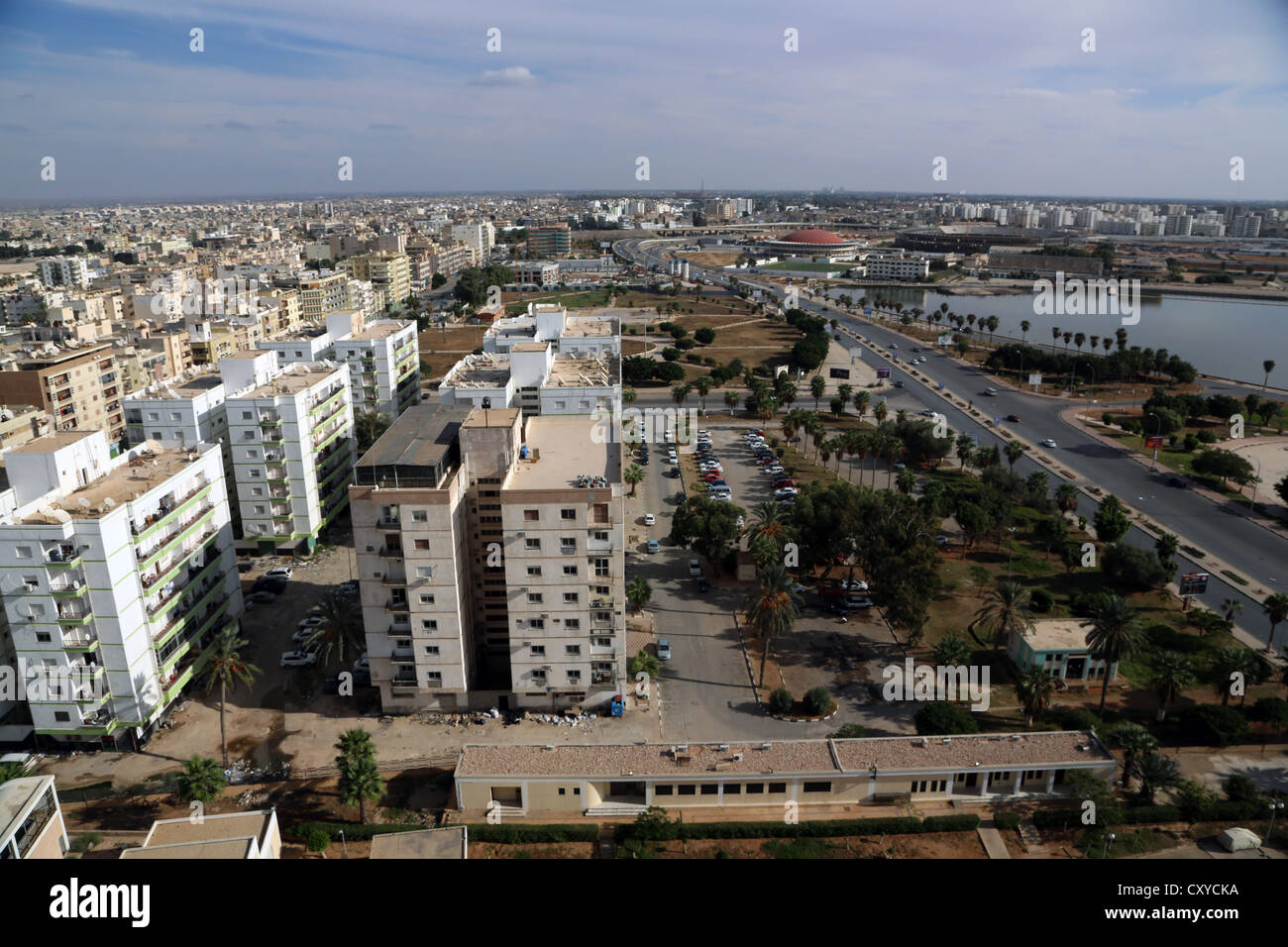 Benghazi, Libyen Banghazi, Blick auf die Stadt Stockfotografie - Alamy