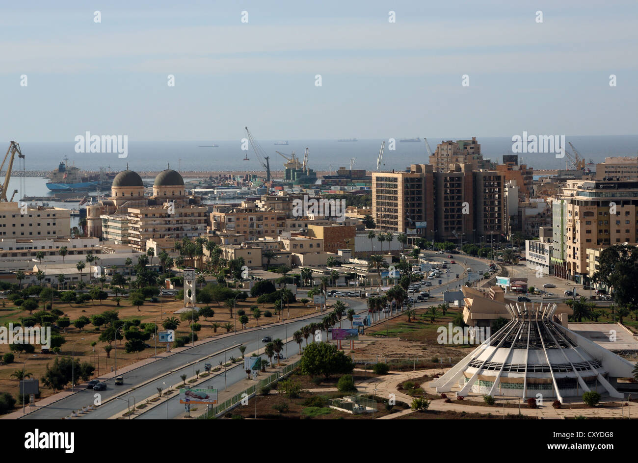 Benghazi, Libyen Banghazi, Blick auf die Stadt Stockfotografie - Alamy