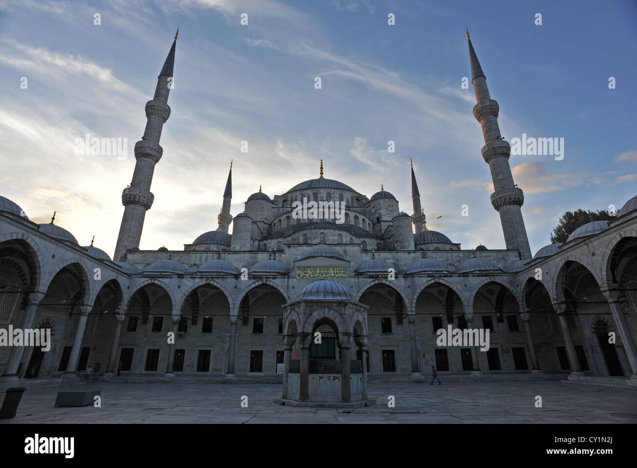 Moschee von Sultan Ahmet i., "Blaue Moschee", Istanbul Stockfotografie ...