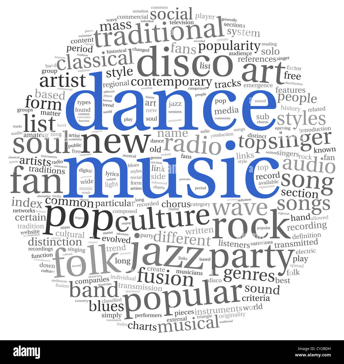 Pop music word cloud concept -Fotos und -Bildmaterial in hoher ...
