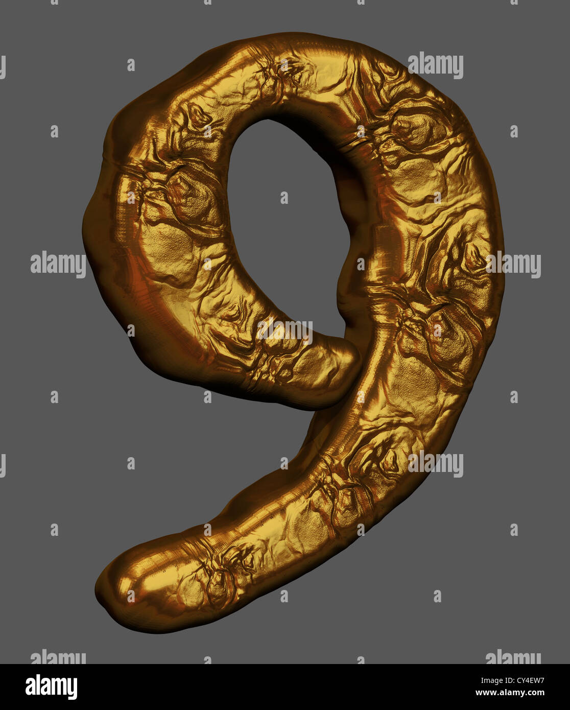 Alphabet; Zeichen; ABC; Symbol; 3D, 3d Grafiken; Abbildung; 9; 9 zu ...