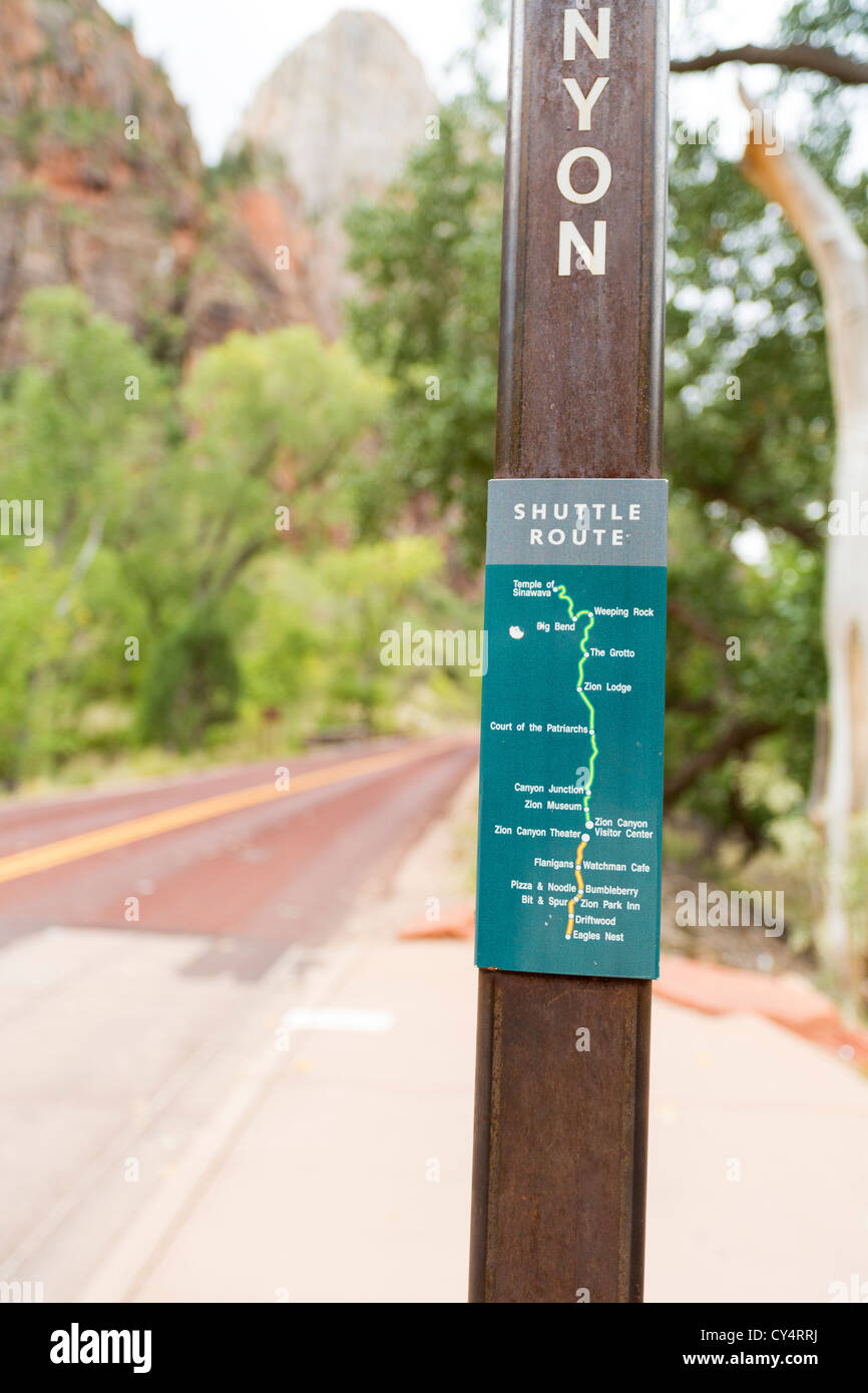 Bus route map -Fotos und -Bildmaterial in hoher Auflösung – Alamy