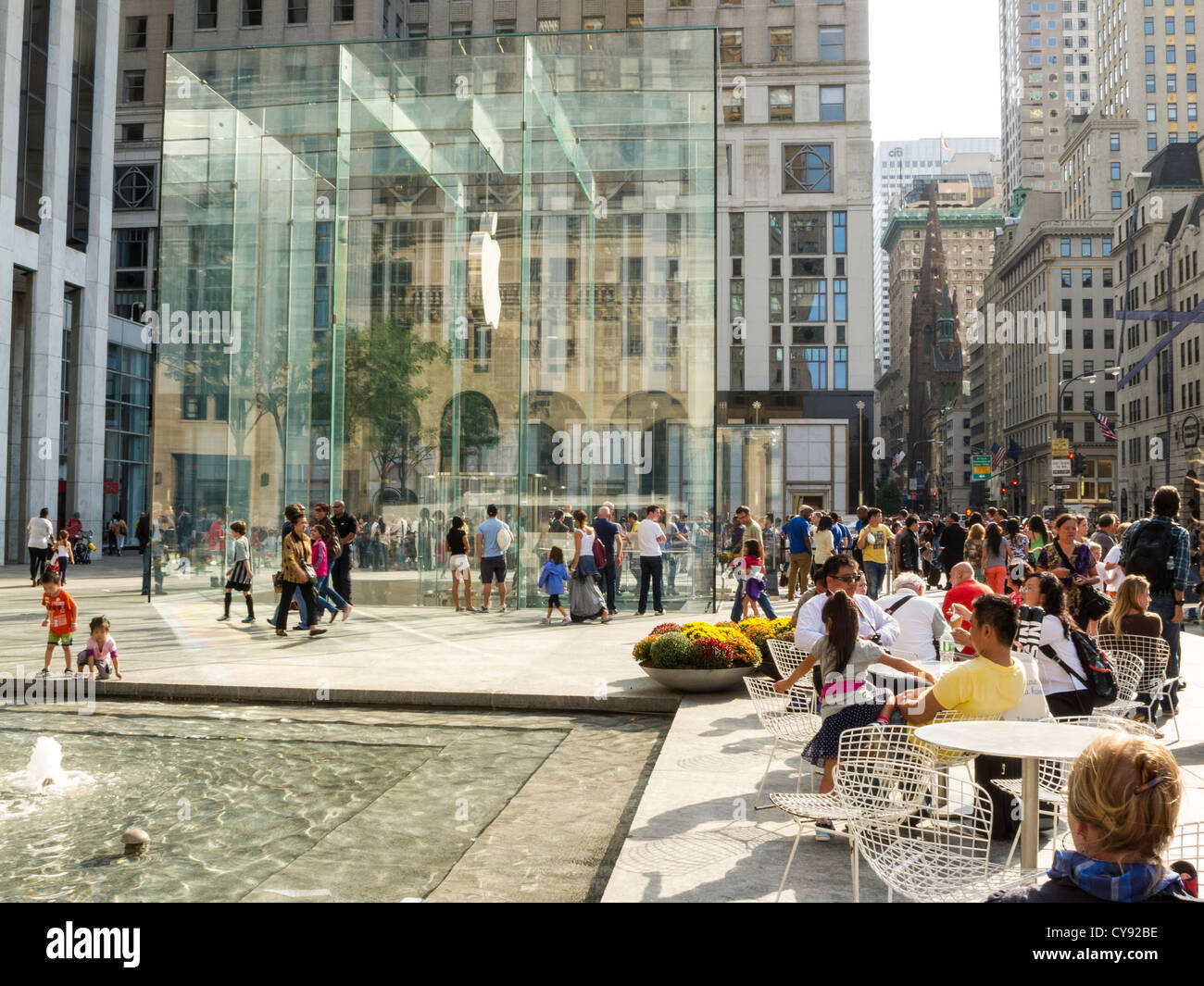 Apple Computer Store, Fifth Avenue, New York Stockfotografie - Alamy