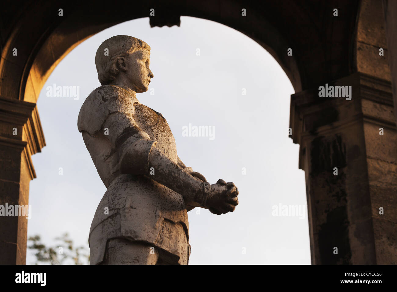 Statue von Jeanne d ' Arc an Le Denkmal Commémoratif de Jeanne D'arc ...
