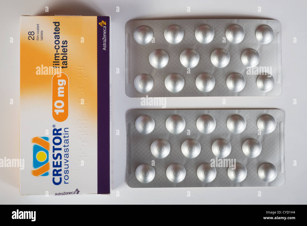Crestor Rosuvastatin Statins Stockfotos und -bilder Kaufen - Alamy