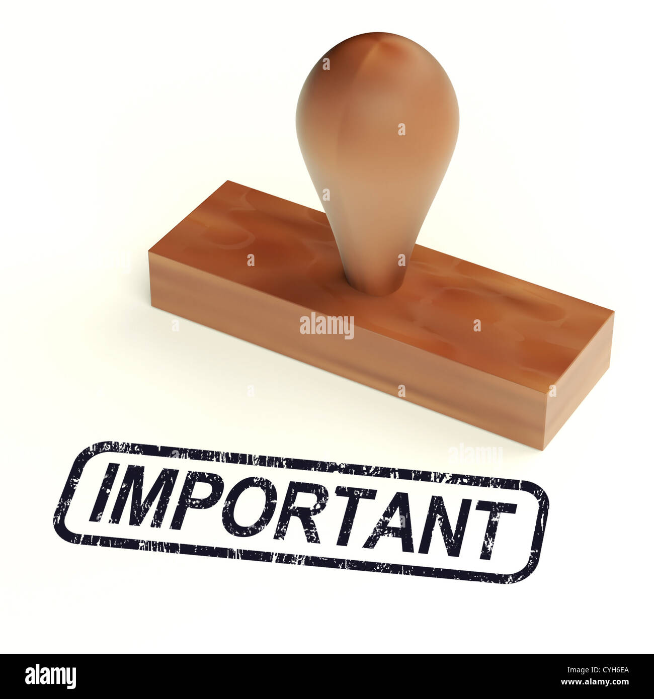 Important rubber stamp -Fotos und -Bildmaterial in hoher Auflösung – Alamy