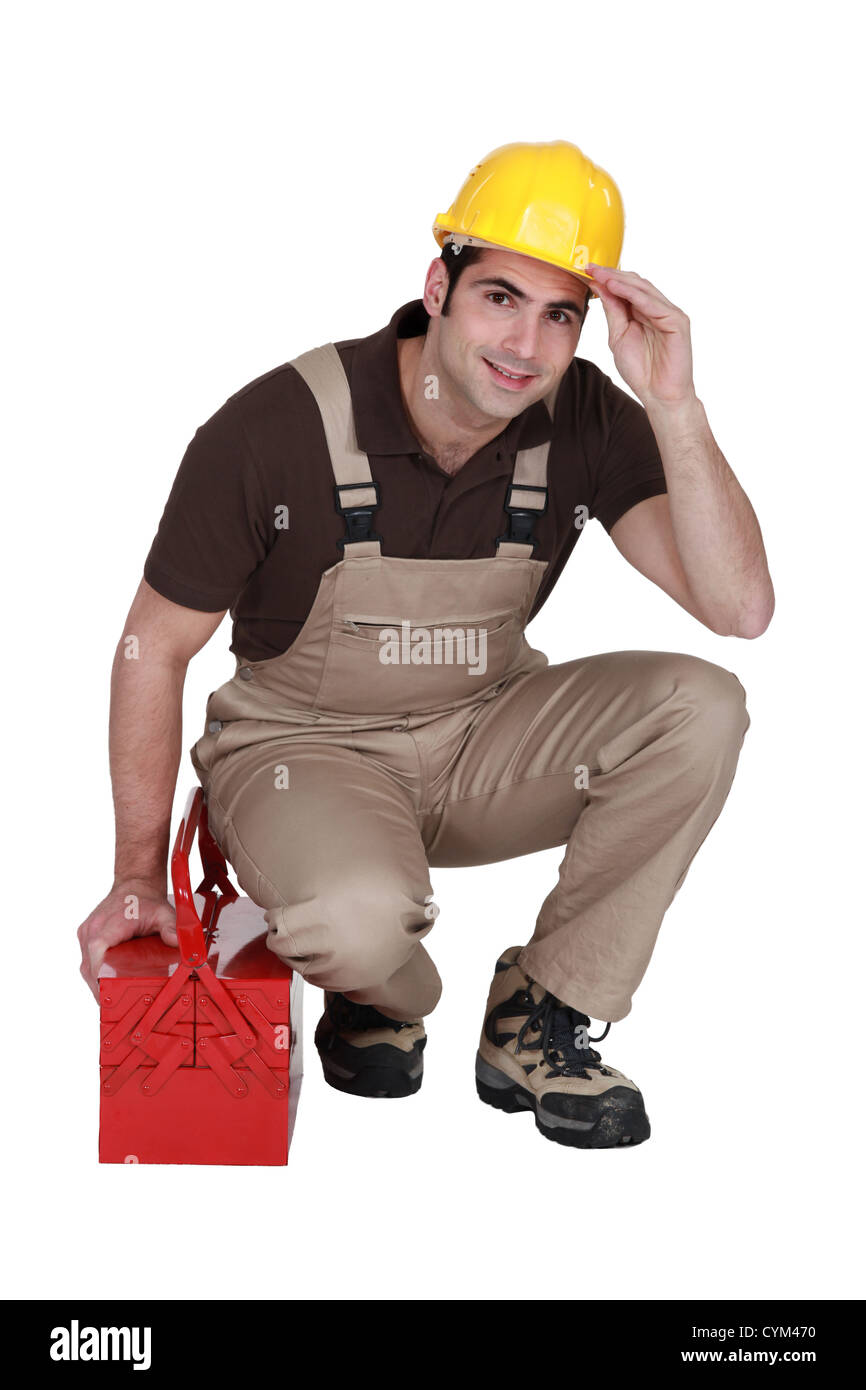 Einen schutzhelm und einen overall tragen -Fotos und -Bildmaterial in ...