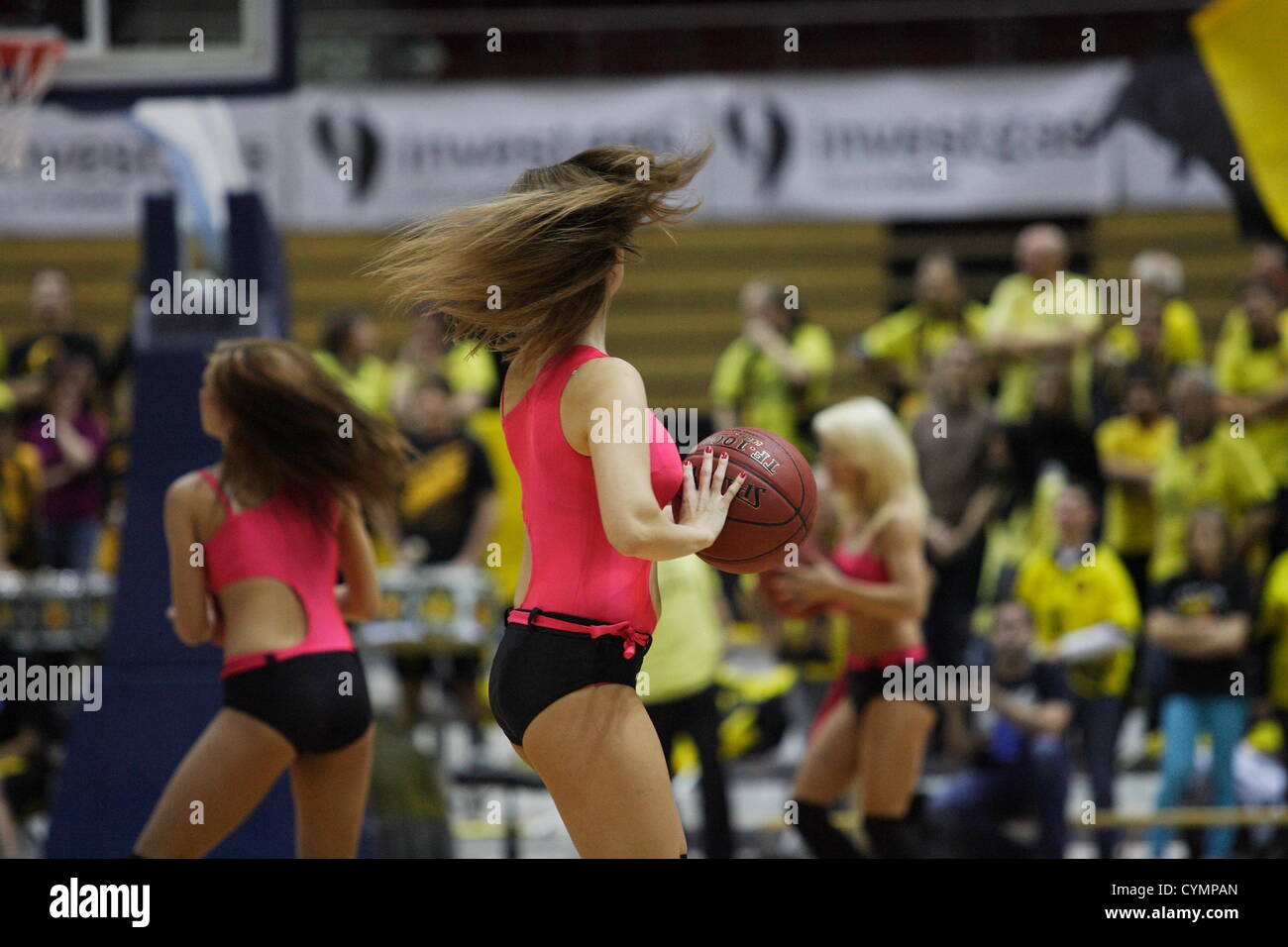 Sopot, Polen 7. November 2012 Basketball Eurocup.The "Flex Trefl Sopot ...
