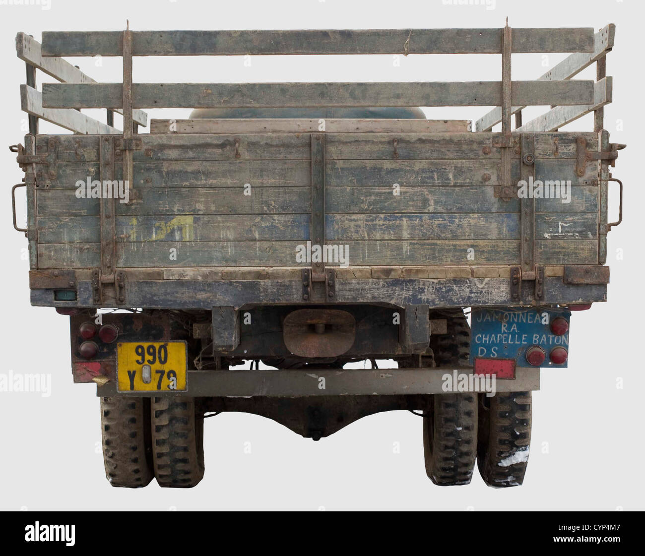 A Borgward 3000 A der SS-Panzerdivision 'das Reich', das Fahrzeug muss ...