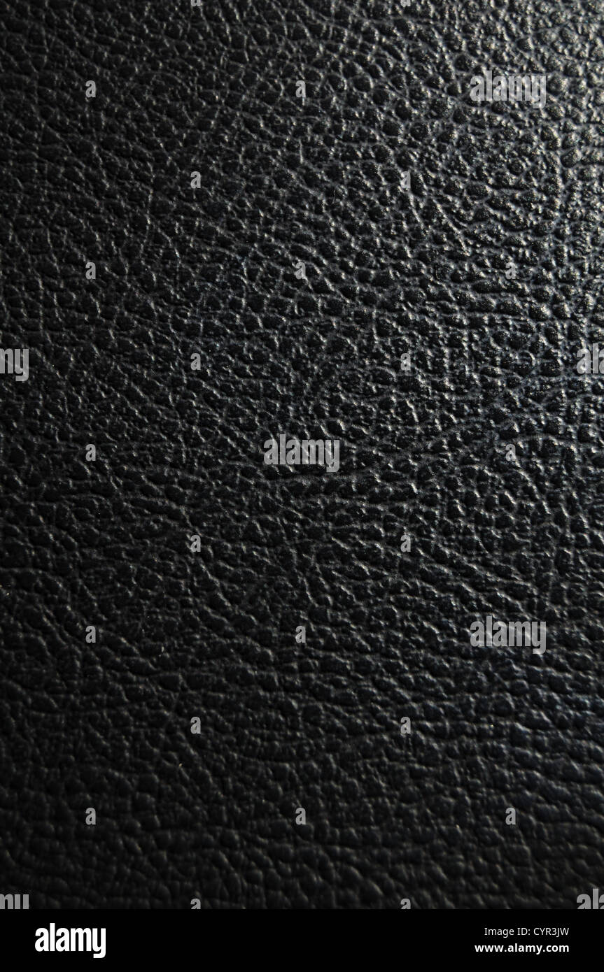 Schwarzes Leder-Textur-Hintergrund oder Wallpaper mit Exemplar ...