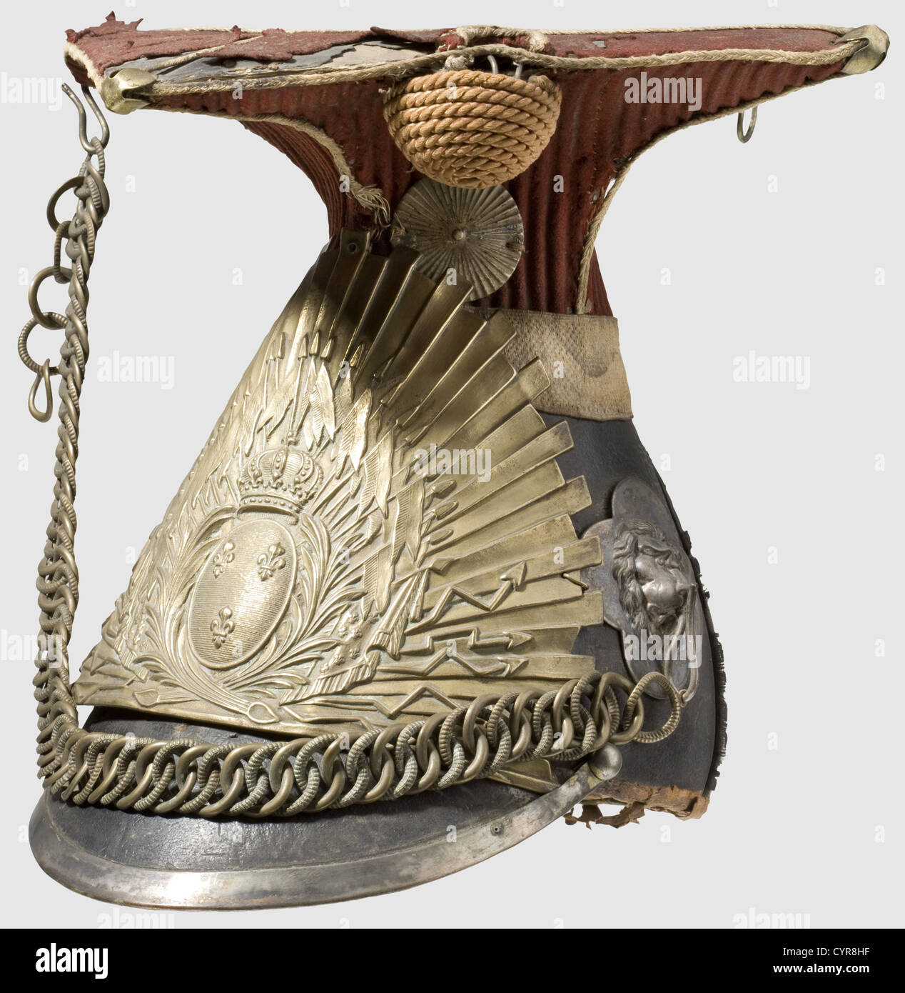 Modell 1816 czapka, für subalterne Offiziere des Königlichen Korps der ...