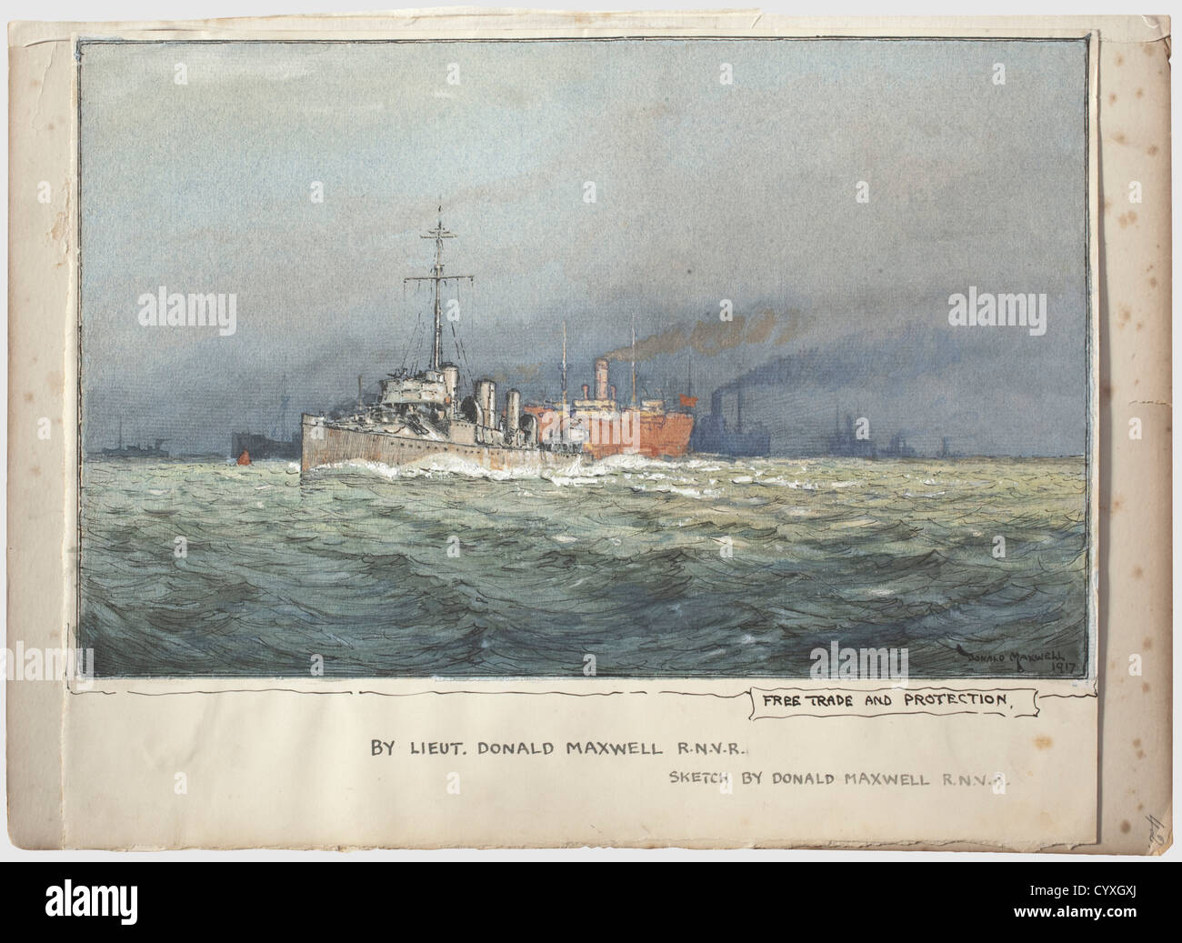 Britischer leichter kreuzer des ersten weltkriegs -Fotos und ...