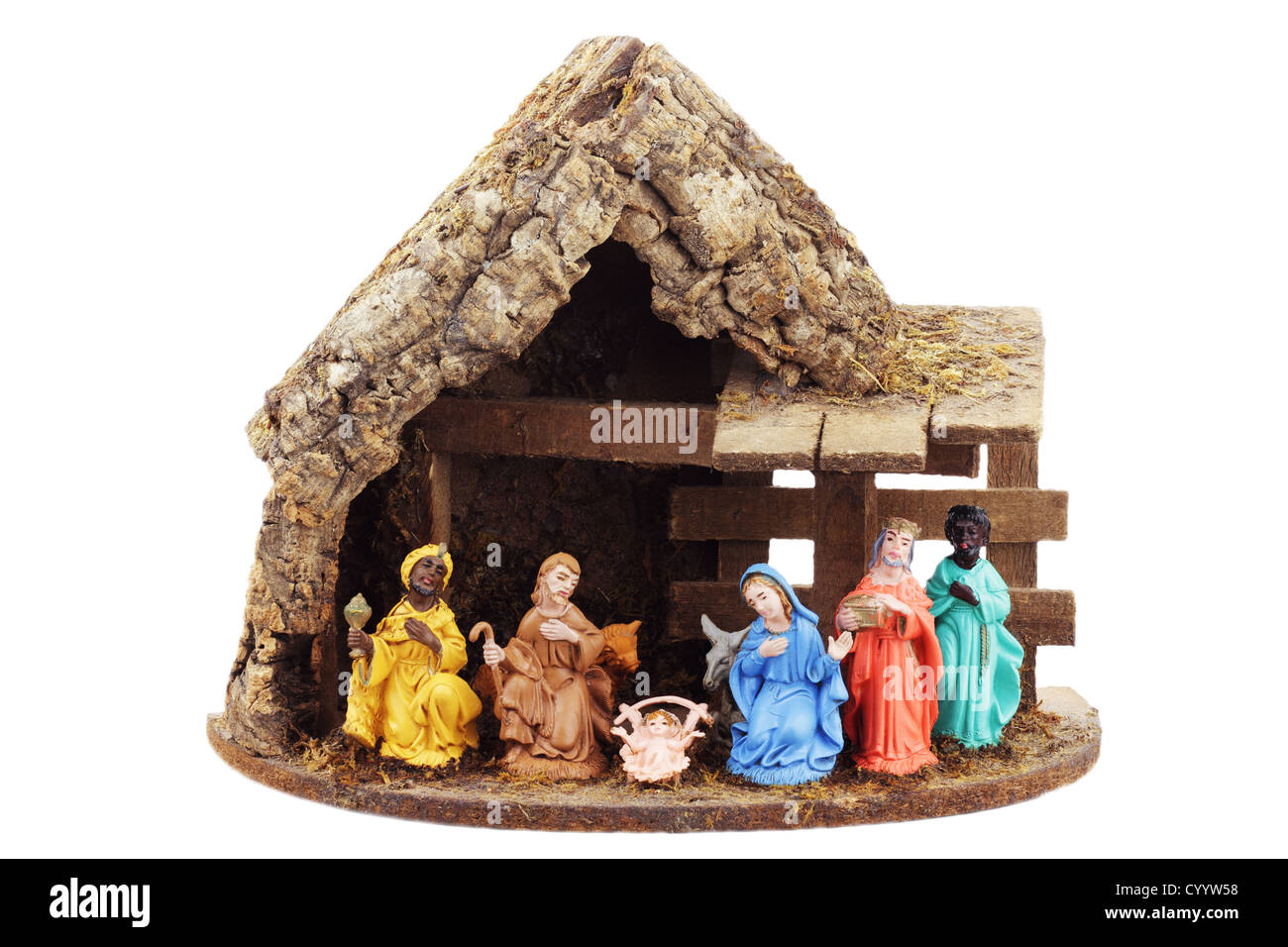 Krippe figur holz Stockfotos und -bilder Kaufen - Alamy