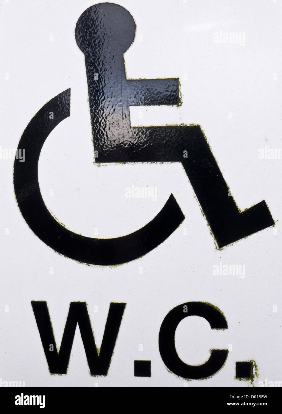 Behinderte wc zeichen -Fotos und -Bildmaterial in hoher Auflösung – Alamy