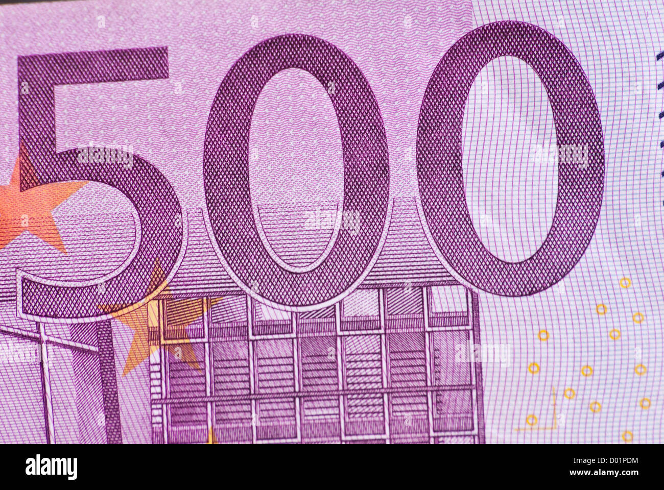Fünfhundert euro schein Stockfotos und -bilder Kaufen - Alamy