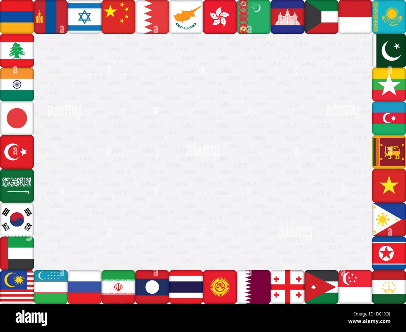 Asiatische flaggen -Fotos und -Bildmaterial in hoher Auflösung – Alamy
