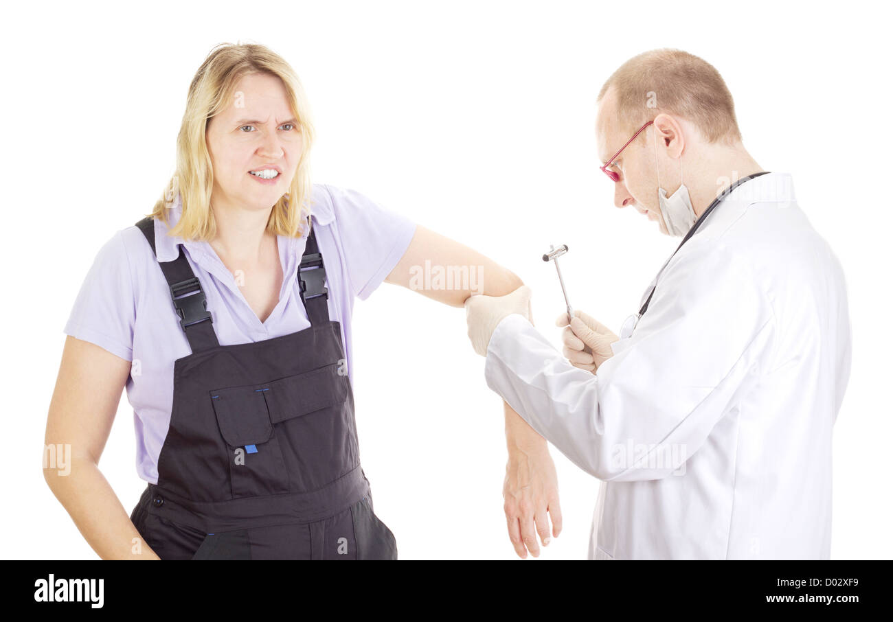 Patient und arzt Ausgeschnittene Stockfotos und -bilder - Alamy