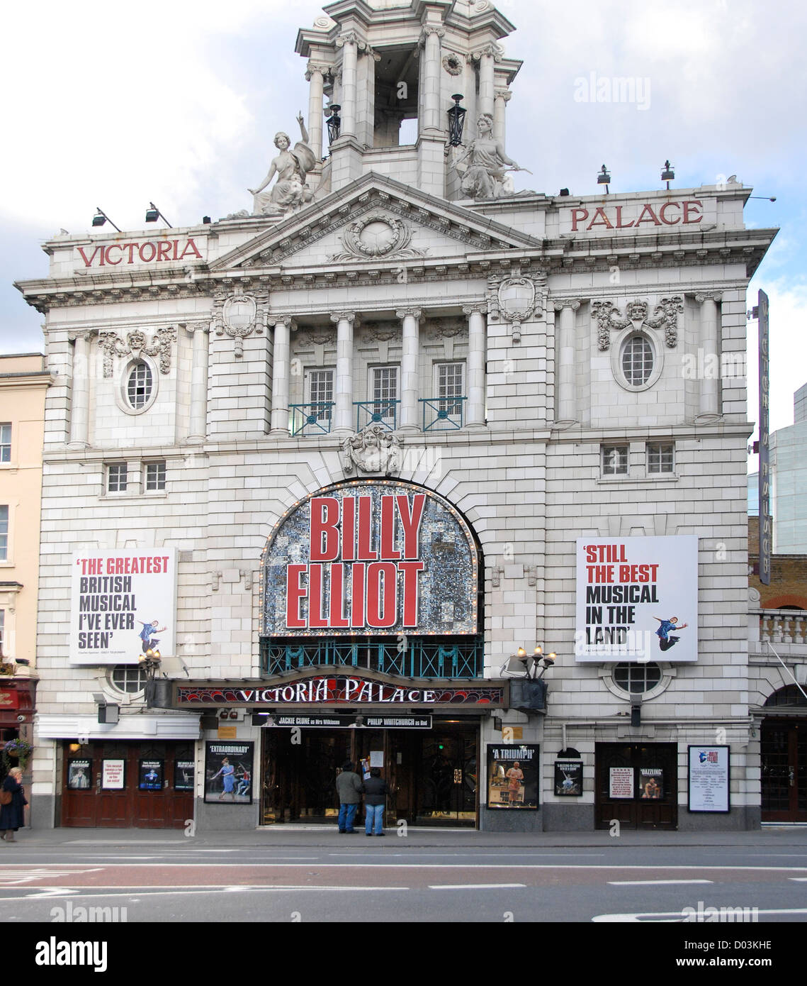 Victoria Palace Theatre, Billy Elliot Musical, Victoria Street, London, England, UK ...