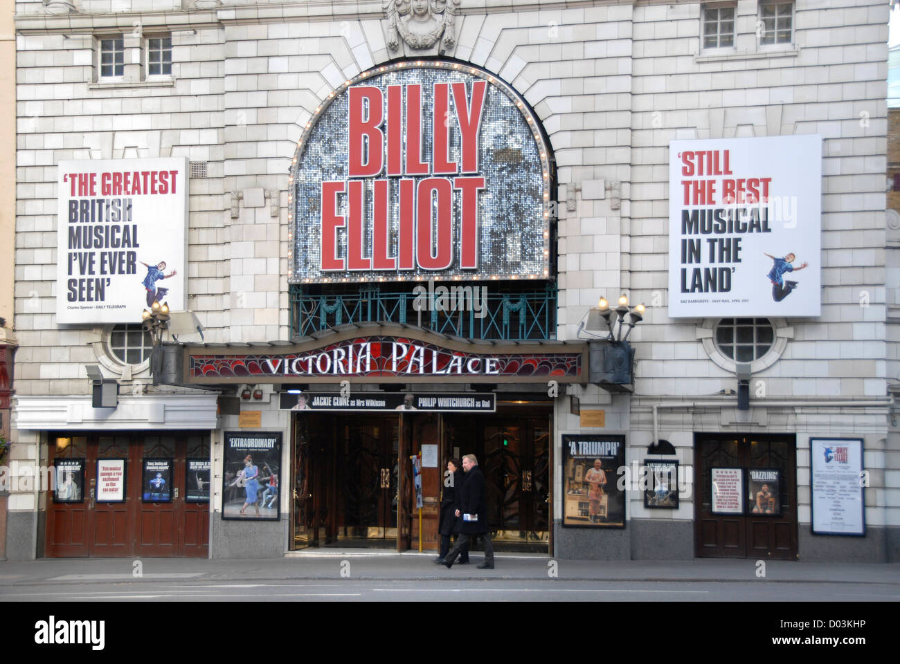 Victoria Palace Theatre, Billy Elliot Musical, Victoria Street, London, England, UK ...