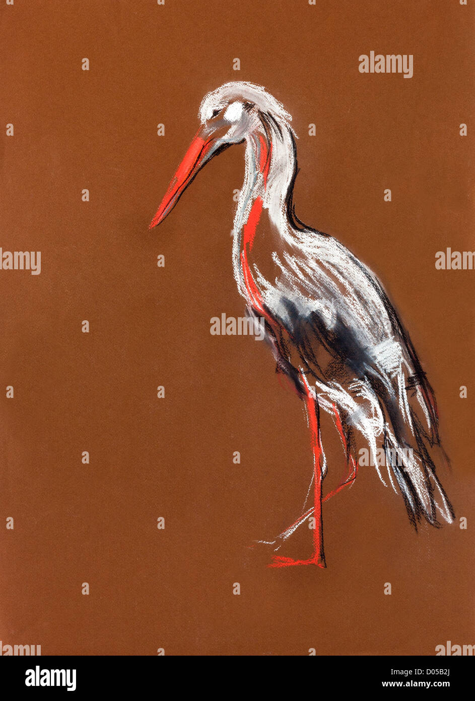 Storch kunstwerk -Fotos und -Bildmaterial in hoher Auflösung – Alamy