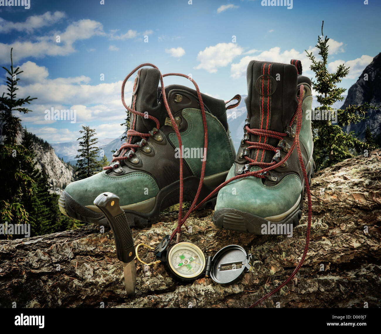 Paar wanderschuhe -Fotos und -Bildmaterial in hoher Auflösung – Alamy