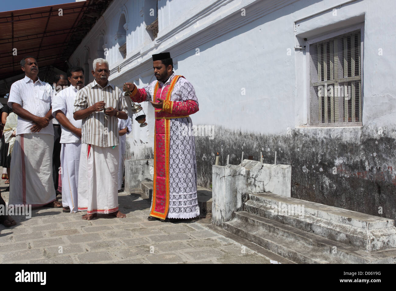 Bilder von Menschen verehren Jesus in Kerala Stockfotografie - Alamy