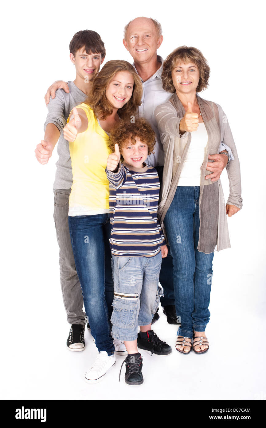 Daumen hoch frauen Ausgeschnittene Stockfotos und -bilder - Alamy