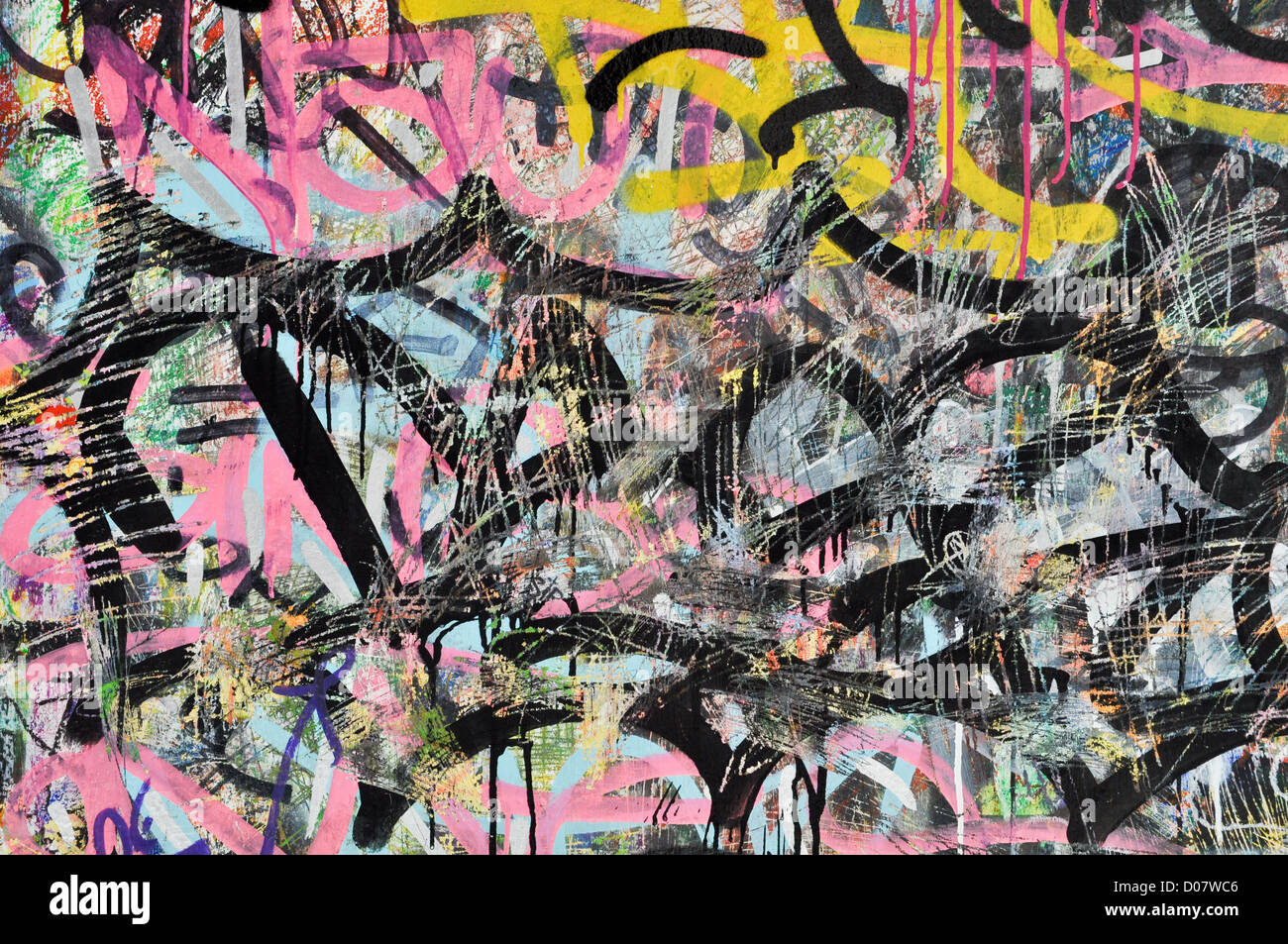 Grafiti kunst an der wand -Fotos und -Bildmaterial in hoher Auflösung ...