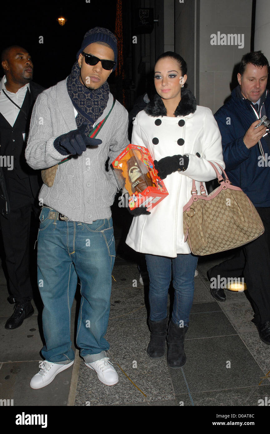 Richard Rawson und Tulisa Contostavlos, der Royal Variety Performance ...