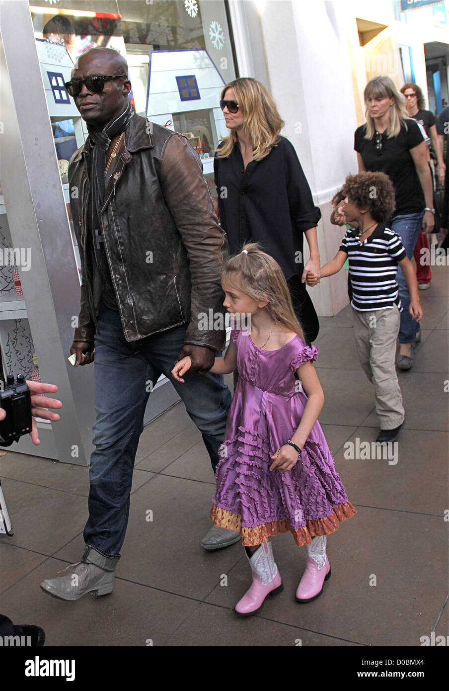 Seal und Heidi Klum nehmen ihre Kinder mit auf shopping-Tour nach The ...