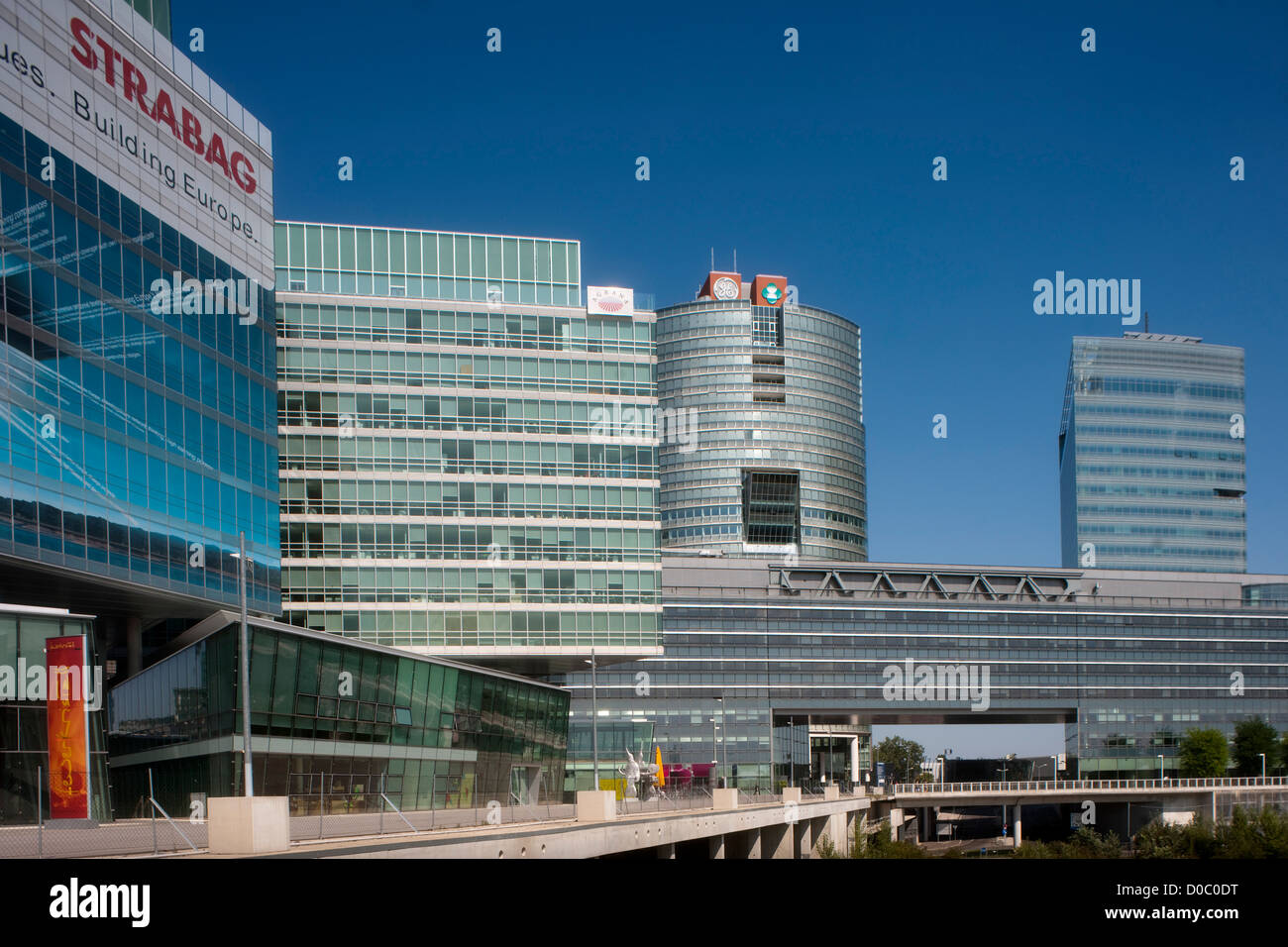 Österreich, Wien 22, Donaucity, Hochhäuse, Tech Gate Tower Und Tech ...
