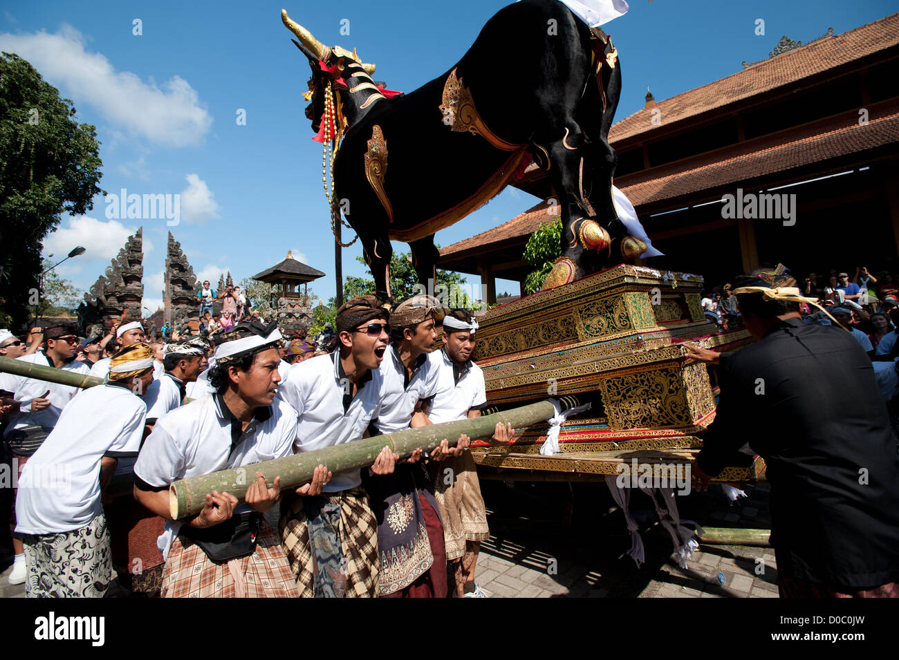Hindu cremation ceremony ubud bali -Fotos und -Bildmaterial in hoher ...