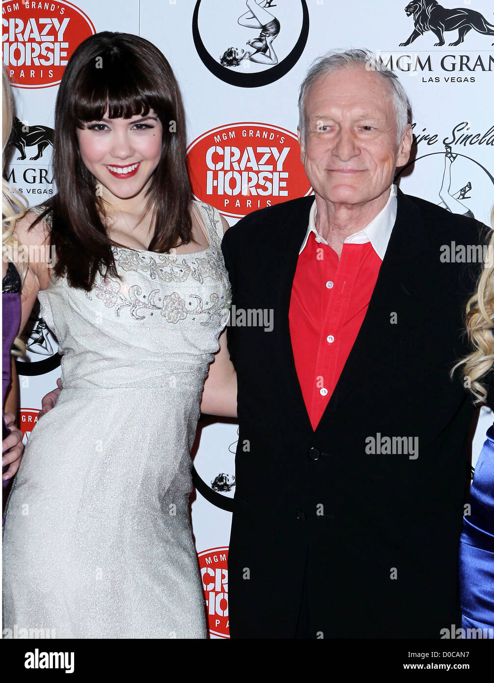 Claire Sinclair und Hugh Hefner Claire Sinclair Premieren im Crazy ...