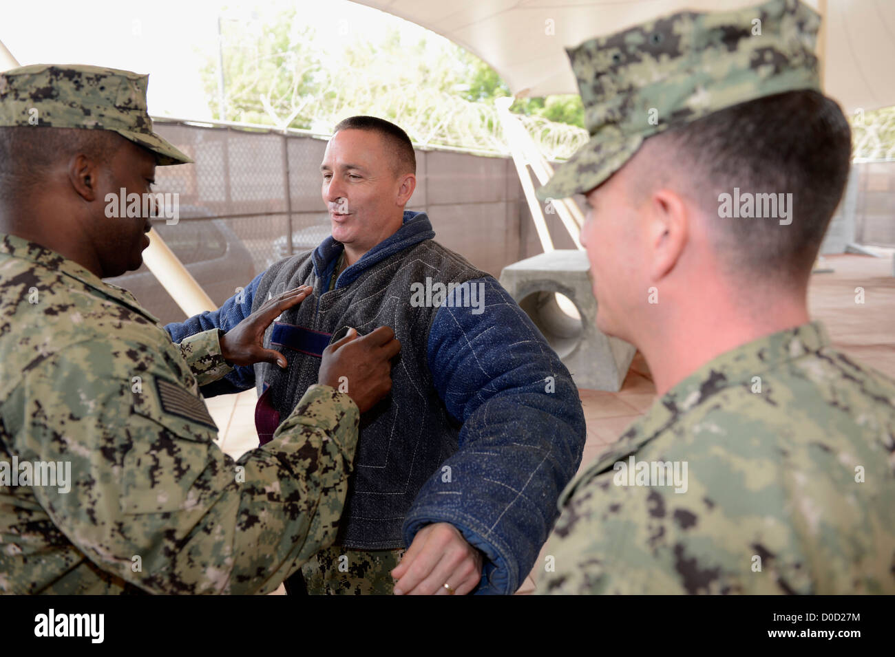 Master Chief Petty Officer der Marine (INTERNIERUNGSLAGER) Mike D ...
